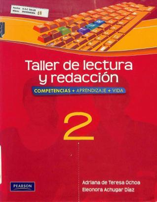 Taller de lectura y redacción 2 competencias + aprendizaje + vida