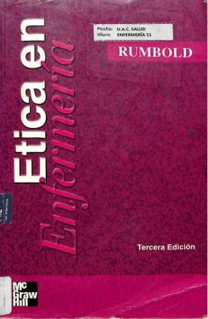 Ética en Enfermería